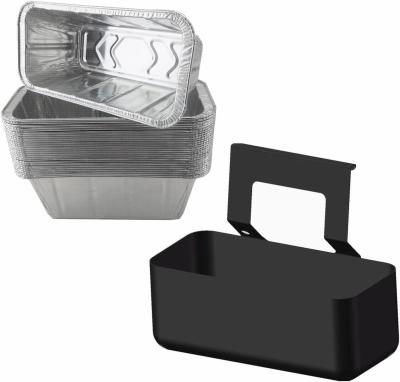 China Grill Rear Grease Cup Holders for Blackstone Griddles Outdoor Grills Grease Catch Pan for sale