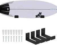 China Easy-to-Install Traditional Surfboard Wall Rack Snowboard Display Mount Board Storage for sale