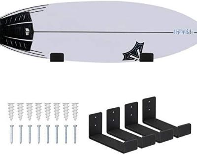 China Easy-to-Install Traditional Surfboard Wall Rack Snowboard Display Mount Board Storage for sale