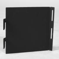 China 48in Square Fire Pit Ring High Carbon Steel Portable Collapsible Design Square Insert for sale