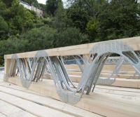 China Metal Web Easi-joist Single-side Bracket Floor System Joist with Anti-rust Galvanized for sale