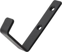 China Contemporary Style Towel Hooks Heavy Duty Black Wall Hooks for Earphone Wire/Electric Wire for sale