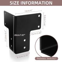 China 4mm Heavy Duty Corner Brackets for Shop Table Kit Corner Brackets Steel Workbench for sale