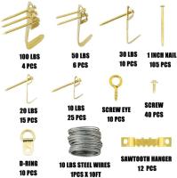 China Sheet Metal Stamping Steel Small Sawtooth Nailess Silver Hardware Kit For Wood Frame for sale