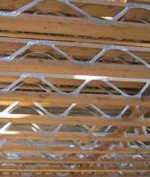 China Web Building System Roof Truss Joist with Galvanized Metal Arches and 1.2mm Thickness for sale