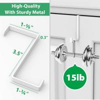China 1-2mm Thickness Z-Shaped Over The Door Hook Door Hanger for Hanging Clothes and Shoes for sale
