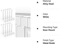 China Upgraded Widen Hanger Hook Fits 1-3/4-'' & 1-3/8-''Door Widths, Z-Shaped Wreath Sturdy for Hanging Wreaths, Hats, Clothes for sale