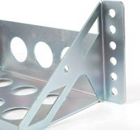 China 2mm Custom Bolt-On Remote Mount Car Battery Relocation Box Steel Tray for Secure Battery Placement for sale