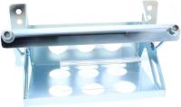 China 2mm Custom Bolt-On Remote Mount Car Battery Relocation Box Steel Tray for Secure Battery Placement for sale