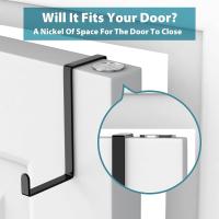China Multifunctional Z-Shaped Over The Door Hook for 1 3/8inch and 1 3/4inch Door Width for sale