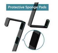 China Multifunctional Z-Shaped Over The Door Hook for 1 3/8inch and 1 3/4inch Door Width for sale