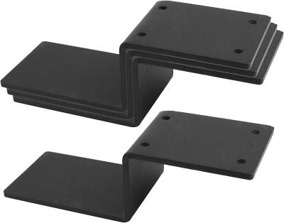 China Door Reinforcement and Home Security Drop Open Bar Holder Customized 2x4 Bar Brackets for sale