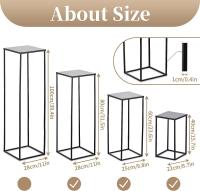 China Powder Coated Geometric Flower Display Rack for Standard or Nonstandard Wedding Party for sale