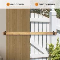 China 2x4 Bar Brackets for Door Reinforcement 2 Pack Drop Open Bar Holder Fit 2x4 Boards for sale