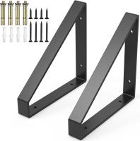 China Single-side Bracket Metal Floating Shelf Brackets for Wall Mountable Home Decor Ideas for sale