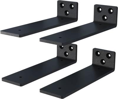 China ISO9001 Rohs CE 16949 Carbon Steel Floating Shelf Brackets for Wall Support System for sale
