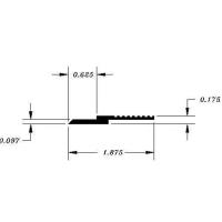 China Customized Sizes Accepted Rectangular Metal Wall Mounting French Cleat Z Clip Brackets for sale