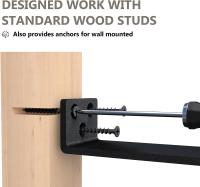 China ISO9001 Rohs CE 16949 Carbon Steel Floating Shelf Brackets for Wall Support System for sale