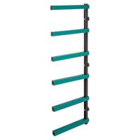 China Contemporary Durable Garage Wood Organizer Orange Lumber Metal Storage Racks for Indoor and Outdoor for sale