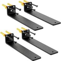 China CE 16949 Zinc Plating 6 inch Shelf Brackets for Wall Supports Floating Shelf Bracket for sale