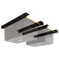 China Ceiling Bracket for Basement Overhead Garage Storage Bin Rack Holding Gallon Tote for sale