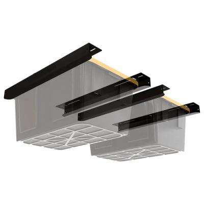 China Ceiling Bracket for Basement Overhead Garage Storage Bin Rack Holding Gallon Tote for sale