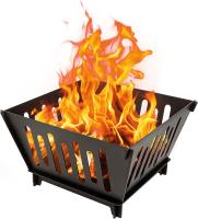 China Fire Pits for Outside 17 Inch Collapsible Portable Plug Fire Pit for Travel Camping Picnic Bonfire for sale
