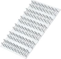 China Silver White Wood Stud Roof Truss Timber Connectors Nail Flat Mending Plates for sale