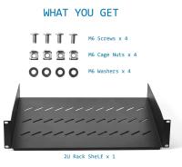China 2U Server Rack Shelf Mount Tray 16