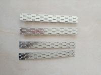 China Silver White Wood Stud Roof Truss Timber Connectors Nail Flat Mending Plates for sale