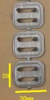 China Metal Single and Double Truss Teeth Nail Plate for Wood Building Connectors in Sliver for sale