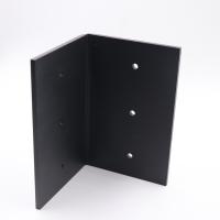 China 3.15 x 0.8 x 0.8 inches Metal Right Angle Bracket for Furniture Cabinet Steel Material for sale