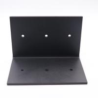 China 3.15 x 0.8 x 0.8 inches Metal Right Angle Bracket for Furniture Cabinet Steel Material for sale
