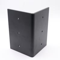 China 3.15 x 0.8 x 0.8 inches Metal Right Angle Bracket for Furniture Cabinet Steel Material for sale