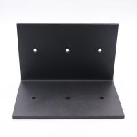 China Black Large Angle Brackets Heavy Duty Corner Brace Stainless Steel Shelf Bracket Sturdy for sale