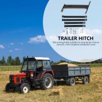 China Customized Logo Design Steel Lawn Mower Trailer Towing Hitch for Cub Cadet Pro Hi Hitch for sale