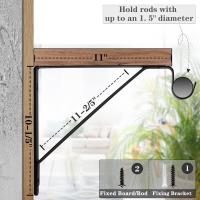China Maximize Closet Space with Heavy Duty Shelf and Rod Holders Wall Mounted Closet System for sale