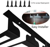 China Aluminum Alloy Finish Under Cabinet Stemware Wine Glass Holder Kitchen Storage Hanger for sale