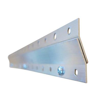 China Adjustable Hang Acoustic Panel Foam Wall Metal Z Clip Customized Length Installation for sale