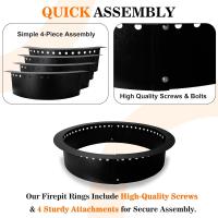 China Smokeless Fire Pit Insert Steel 45
