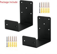 China Standard Heavy Duty Mantel Brackets Steel U-Shaped Beam-Style Fireplace Shelf Support for sale