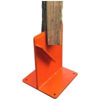 China Quick Manual Log Firewood Kindling Splitter Portable Steel Wedge Point for Outdoor Indoor Use for sale