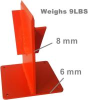 China Quick Manual Log Firewood Kindling Splitter Portable Steel Wedge Point for Outdoor Indoor Use for sale