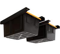 China Ceiling Steel Bracket for Garage Overhead Storage Bins Organizer Shelving and Track for sale