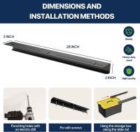 China Overhead Storage Bin Rack for 4 Bins Garage Ceiling Rail Storage Bin Ceiling Rails Garage Ceiling Storage Racks for sale