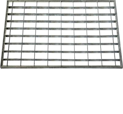 China Galvanised Steel Shoe Boot Scraper Door Mat for Outdoor Hollowed out Metal Grill Door for sale