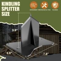 China DIY Firewood Splitter Heavy Duty Wood Kindling Splitter Wedge for Home and Campsite for sale