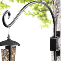 China Transitional Design Metal Swivel Plant Hanger Hook for Outdoor Birdhouses or Feeders for sale