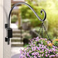 China Transitional Design Metal Swivel Plant Hanger Hook for Outdoor Birdhouses or Feeders for sale