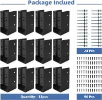 China Outdoor Concealed-Flange Light Joist Brackets Nonstandard 2x4 Concealed Joist Hanger for sale